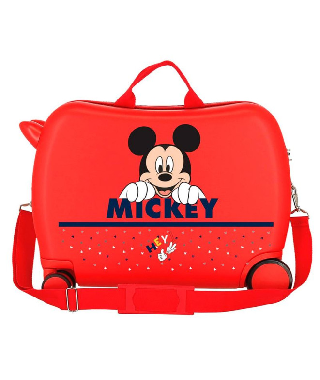 Maleta Infantil Disney Abs Rolling Suitcase 4W.(2 Multid.) Happy Mickey ...