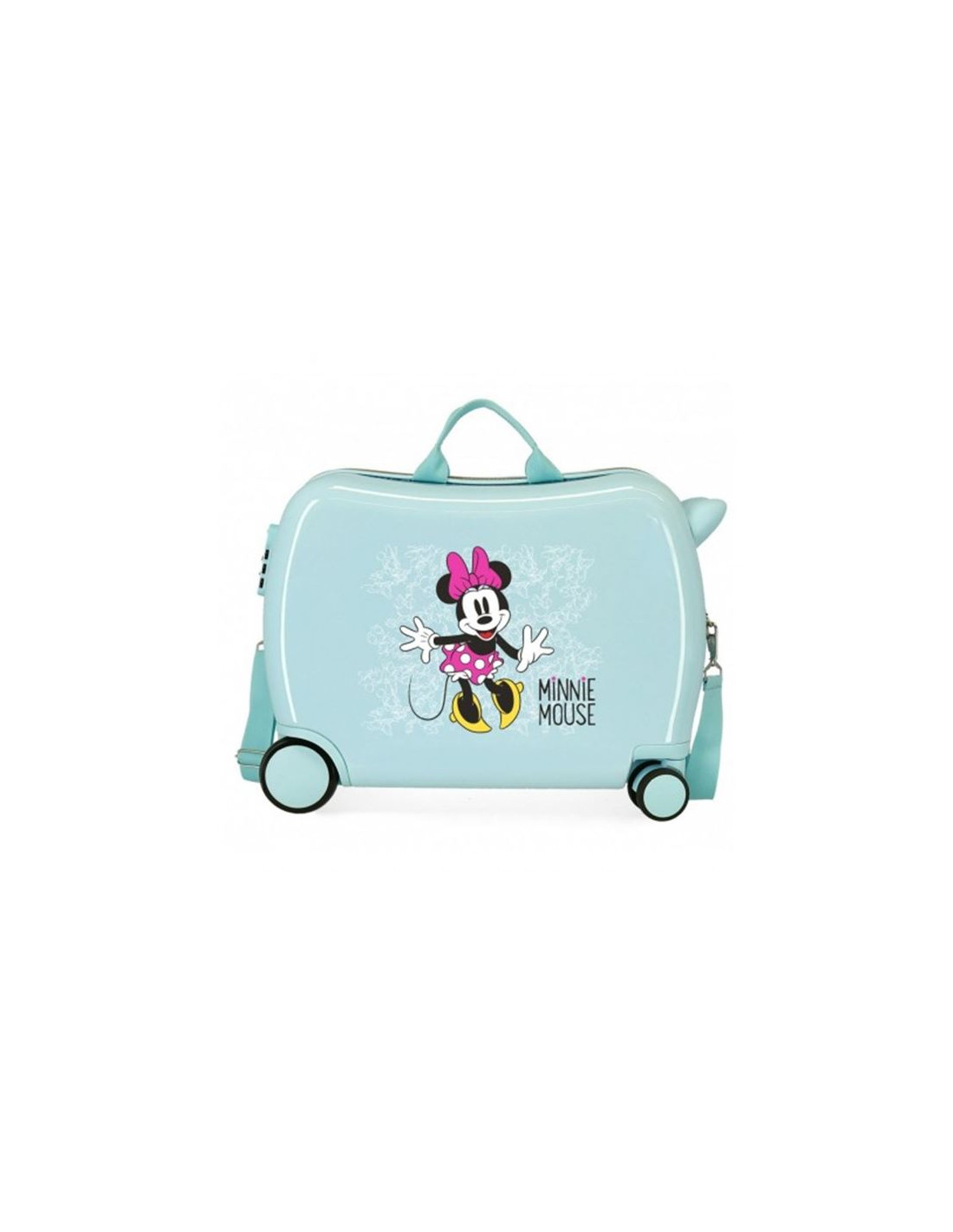Mala Infantil Disney Mala 4 Rodas Enjoy The Day Turquesa