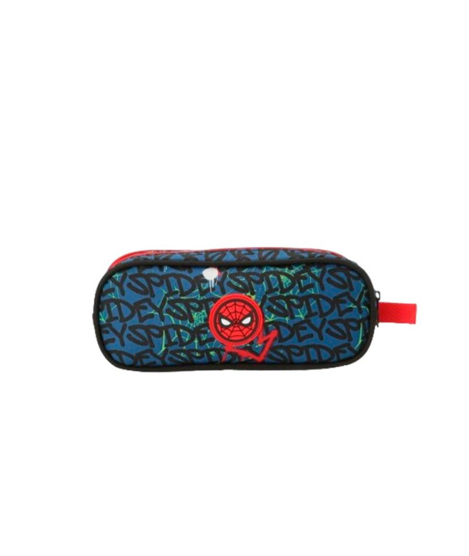 Neceser Marvel 2c.spiderman Urban Rojo