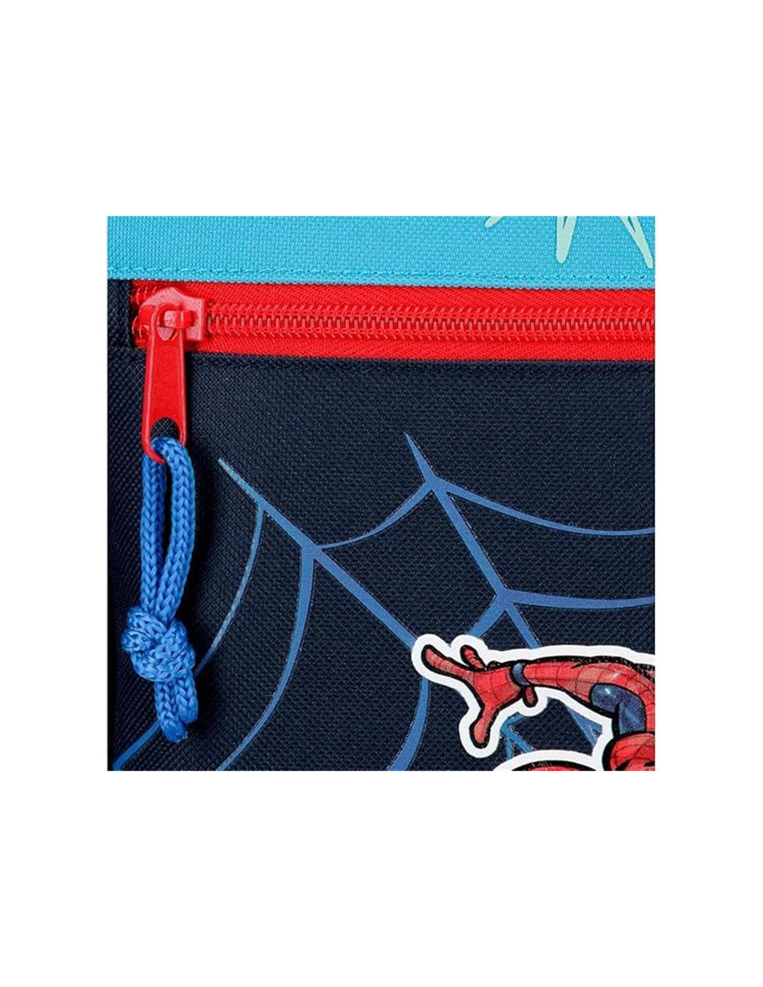 Mochila Marvel 42cm 2c. Spiderman Totally Awesome Azul