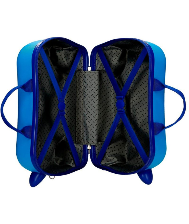 Valise Marvel Inf.Abs 4R.(2 Multi.) 45Cm. Avengers Heroes Bleu