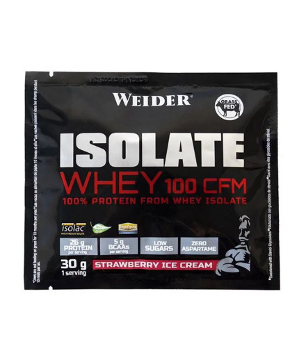Weider Isolate Whey 100 Cfm Proteína Monodose_Morango 30 G | Atmósfera ...