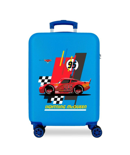Valise Disney Abs 55Cm 4W Cars Rayo Mcqueen Bleu | Atmósfera Sport