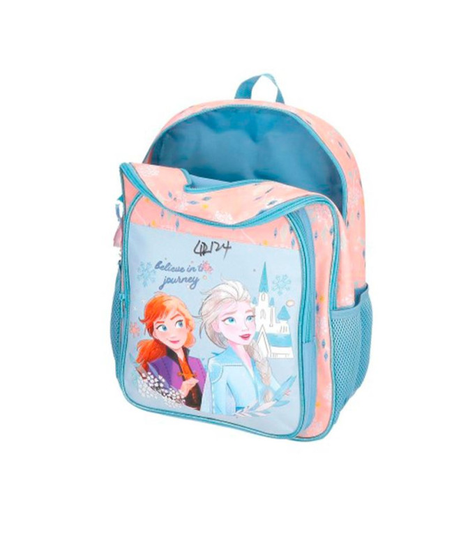 Mochila Disney Adapt. Backpack. 40Cm.2C.Frozen Believe In The Journey Azul
