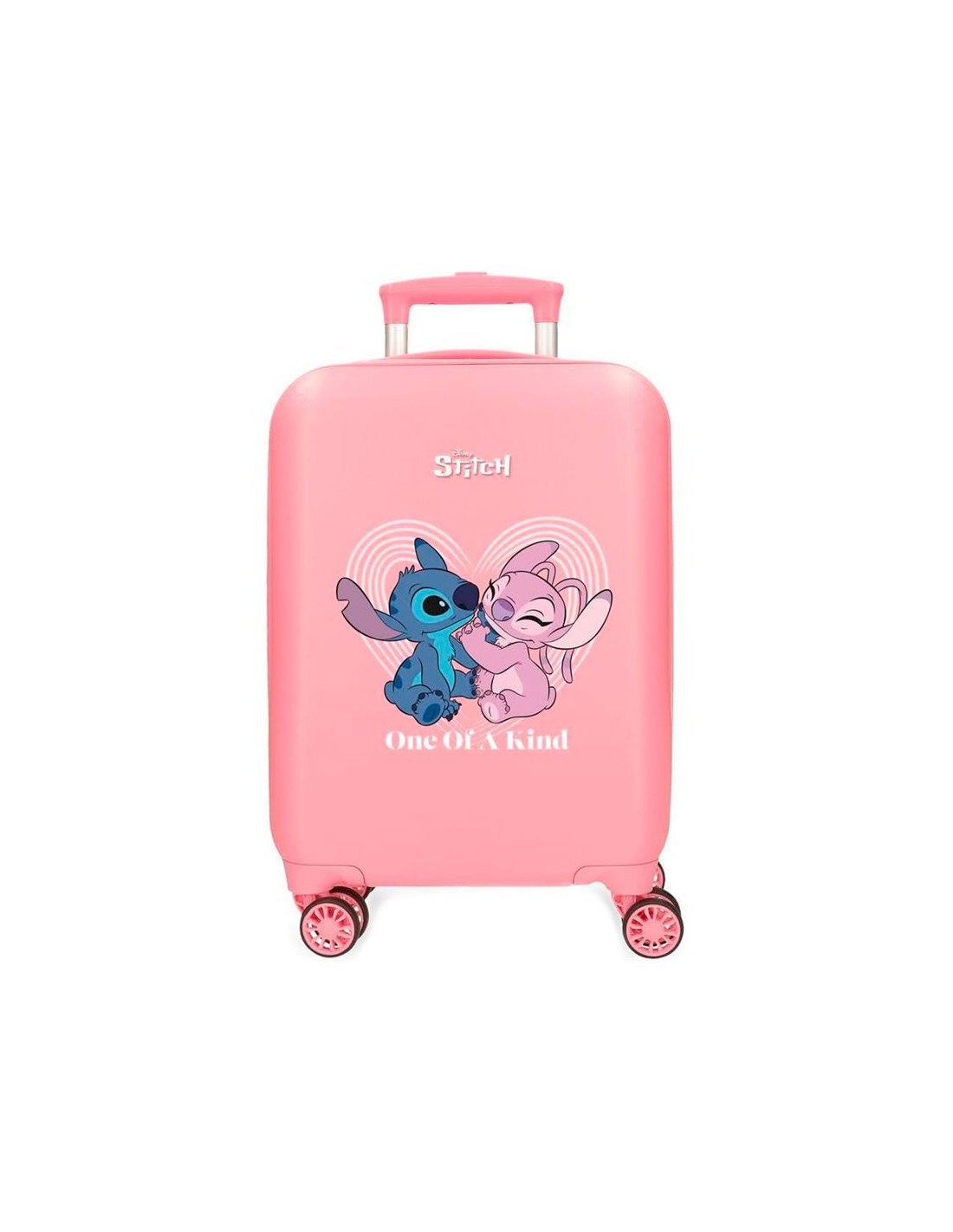 Maleta Disney Abs 50 Cm 4R Stitch One Of A Kind Pink Rosa | Atmósfera Sport