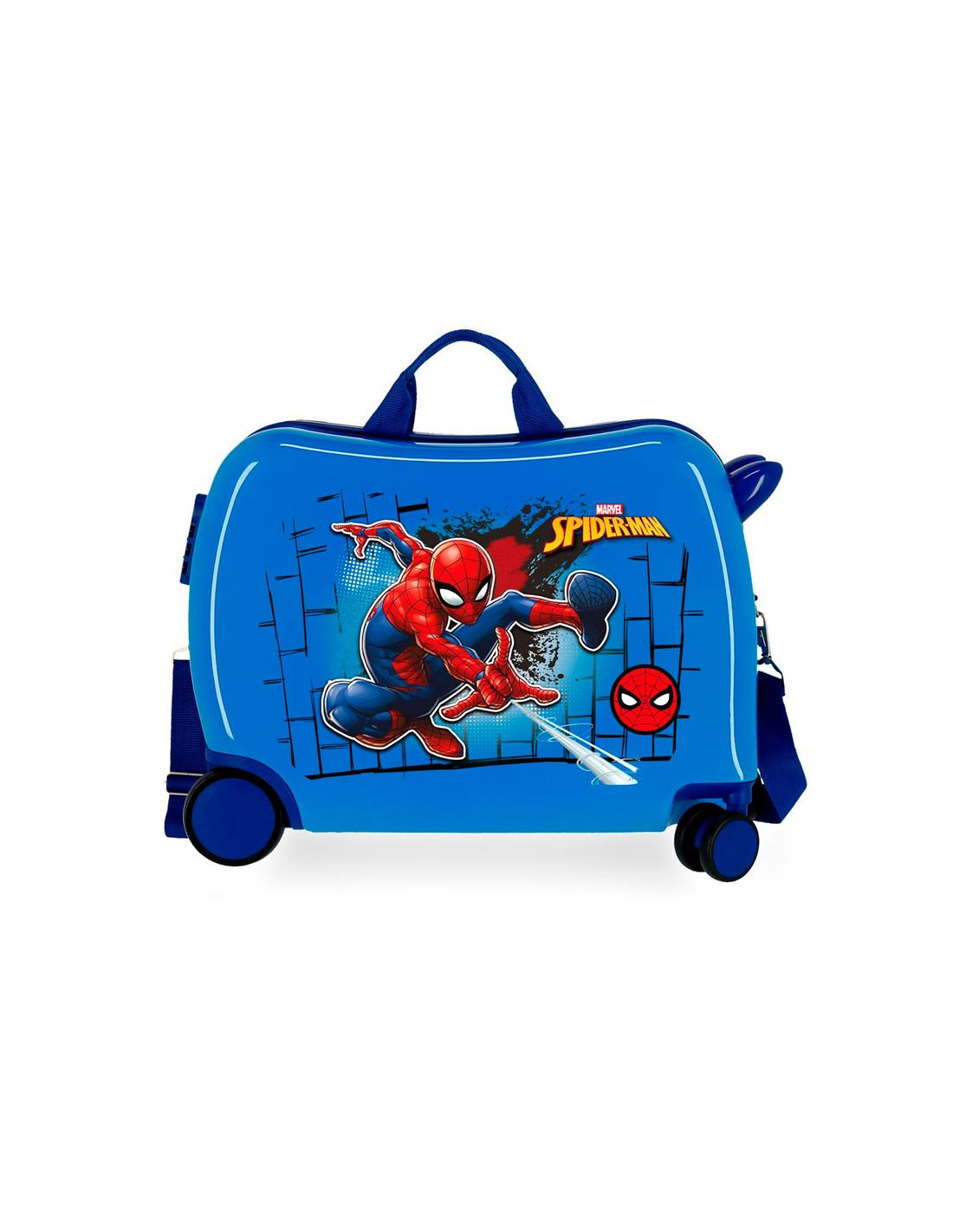 Mala Marvel Inf.Abs 4R.Homem-Aranha Vermelho Azul Azul