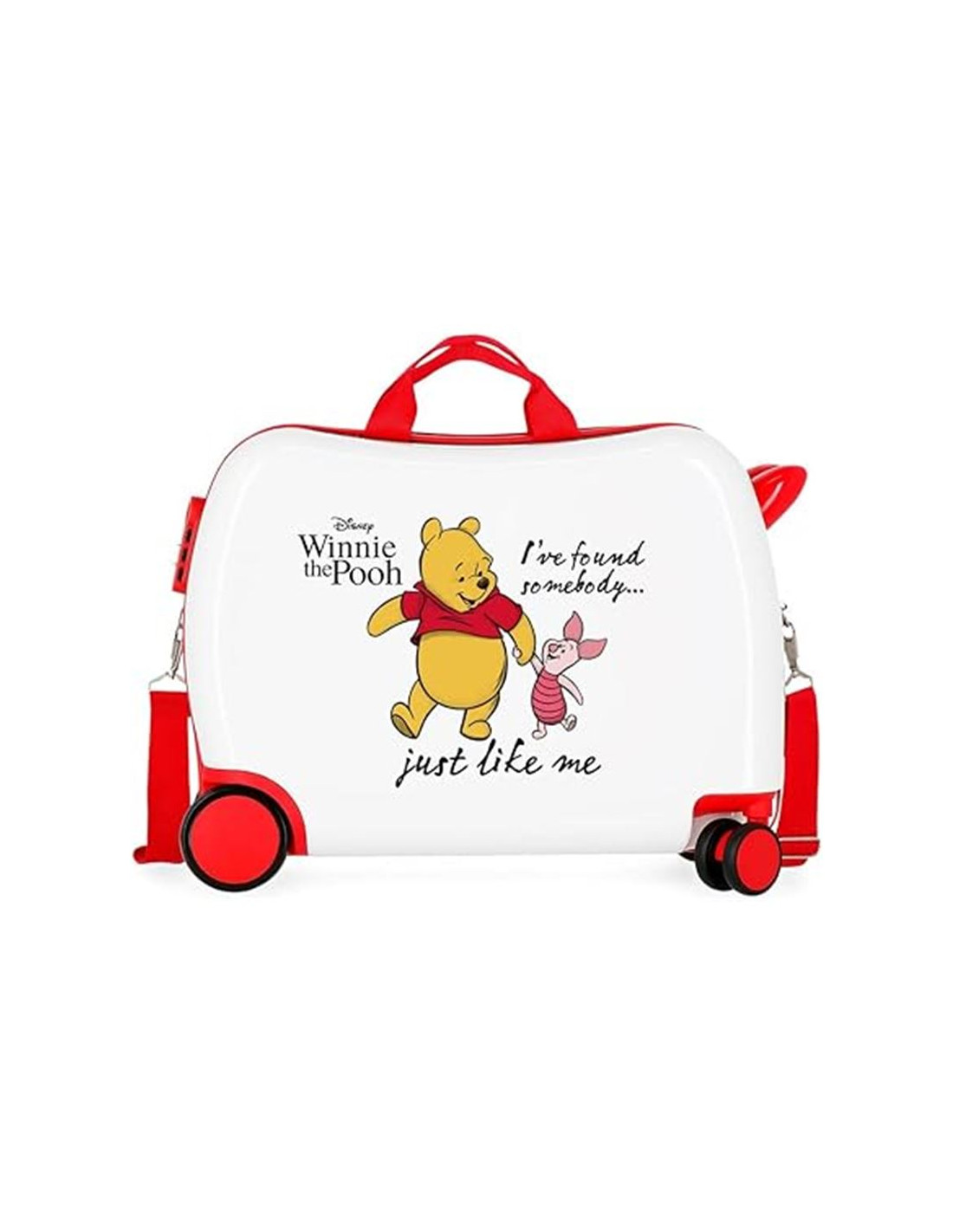 Maleta Infantil Disney Abs Rolling 4W.(2 Multi.) 45Cm. Winnie & Piglet ...