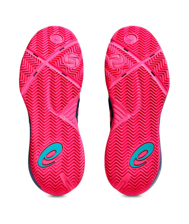 Zapatillas de Padel ASICS Gel-Resolution X Padel Hombre Azul/Rosa ...