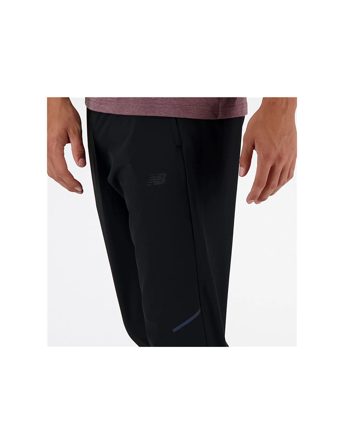 Pantalones New Balance Tenacity Stretch Woven Hombre Bk