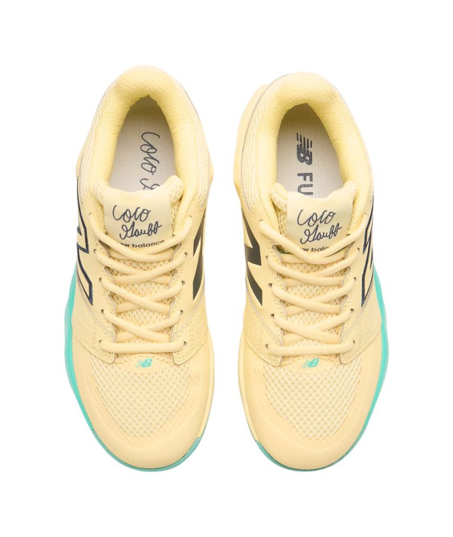 Sapatilhas Tênis New Balance de Coco Delray Pergaminho Mulher ...