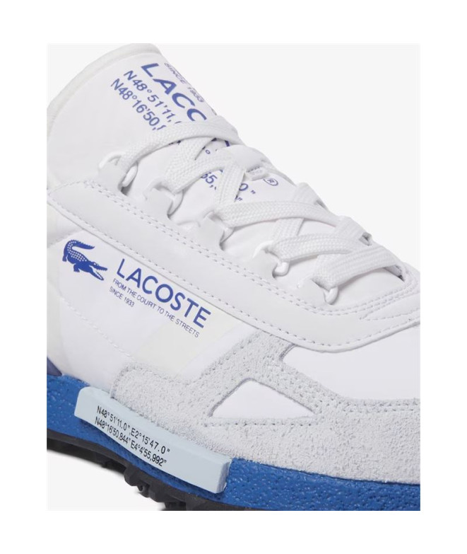 Zapatillas Lacoste Elite Active 125 2 Sma Hombre Blanco/Lt Azul