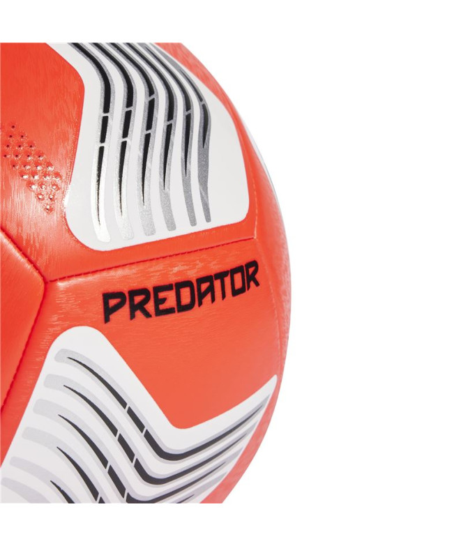 Balón de Fútbol adidas Predator Trn Rojo/Plata/Negro/Blanco | Atmósfera ...