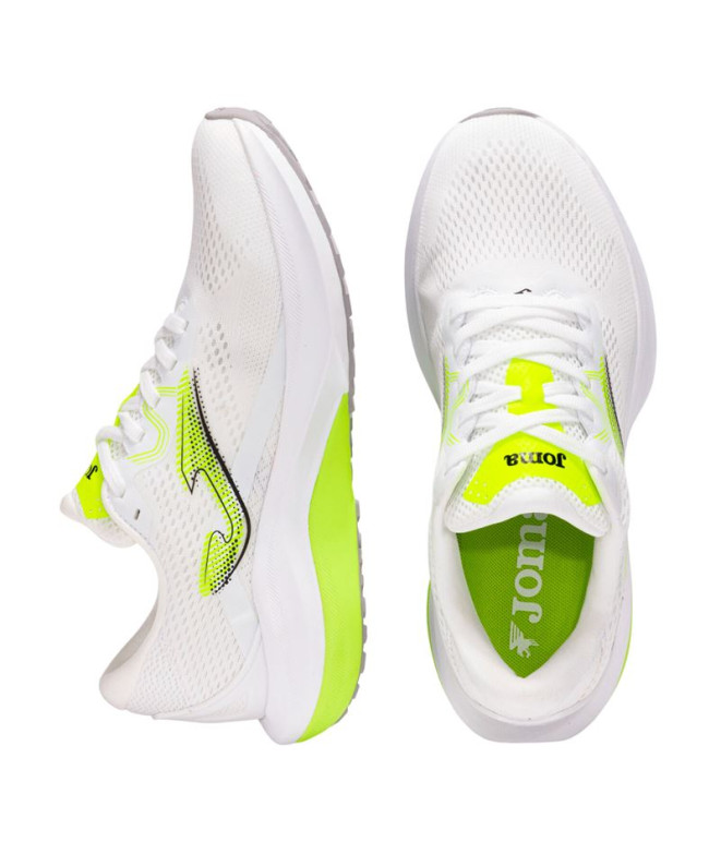 Zapatillas de Running Joma Hispalis Men 2532 Blanco Niño | Atmósfera Sport