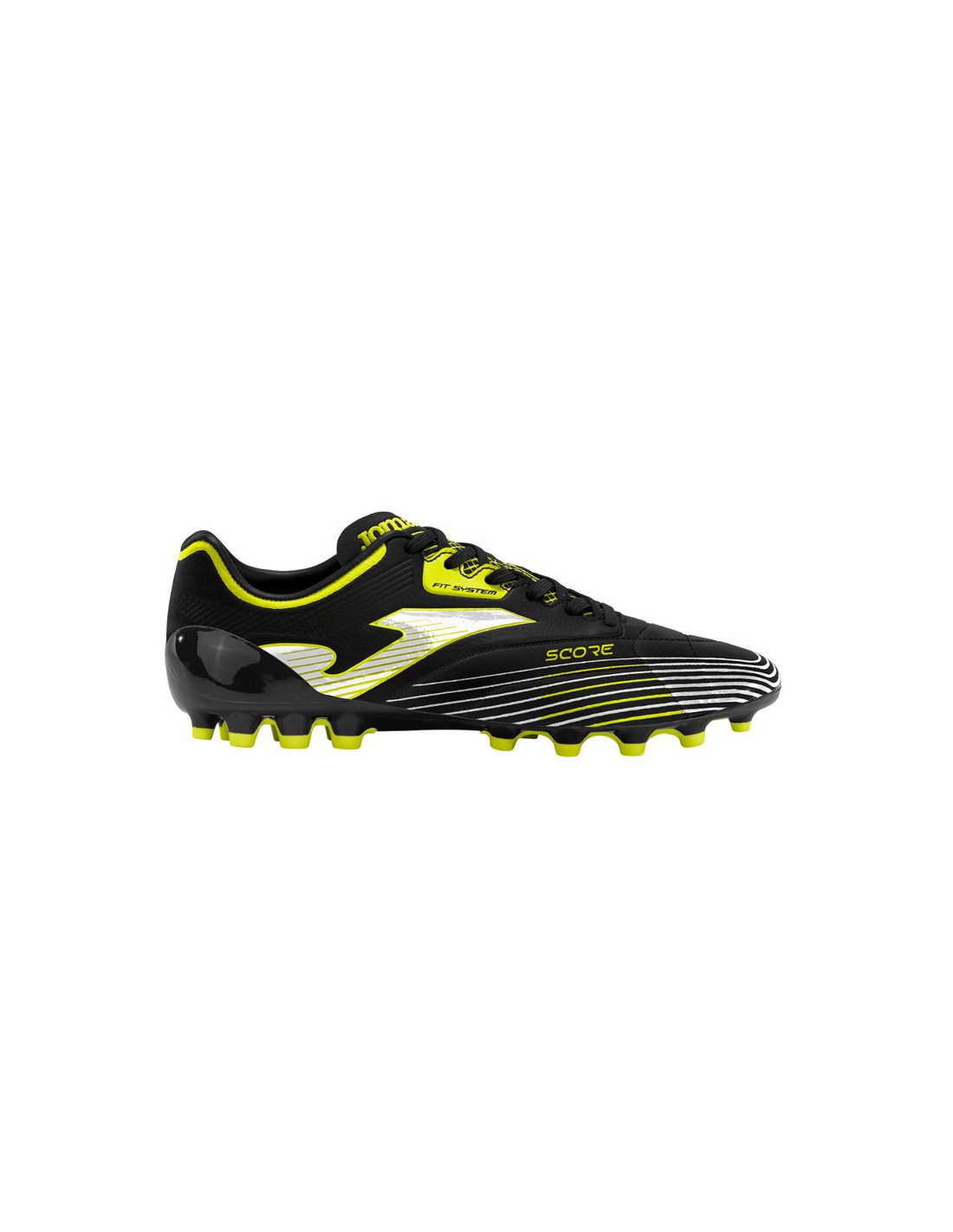 Botas de fútbol Joma Score 2501 Negro Artificial Grass Niño