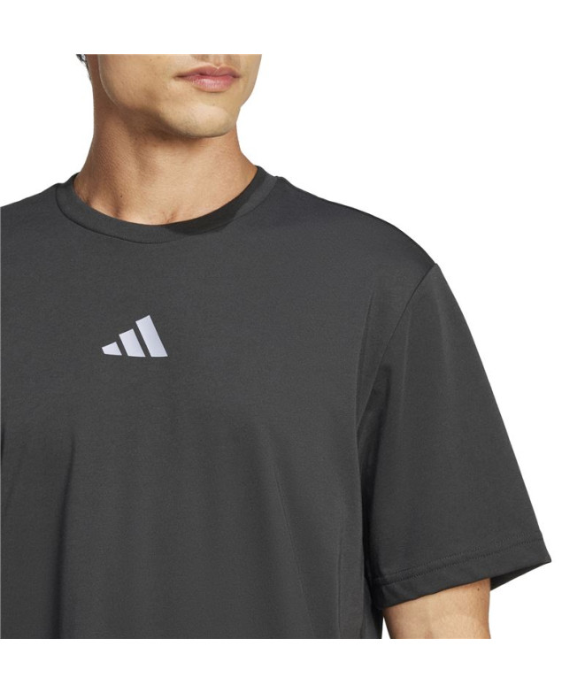 Camiseta de Fitness adidas Str G Hombre Negro