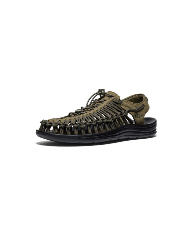 Sandalias Keen Uneek Hombre Verde Oscuro-Negro | Atmósfera Sport