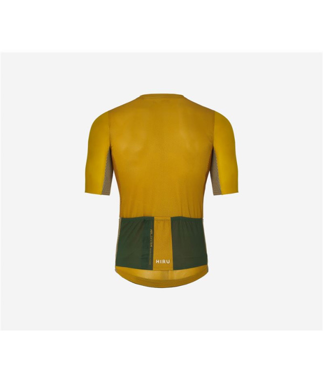 Maillot de Ciclismo Hyru Advanced Cargo Hombre Mostaza | Atmósfera Sport