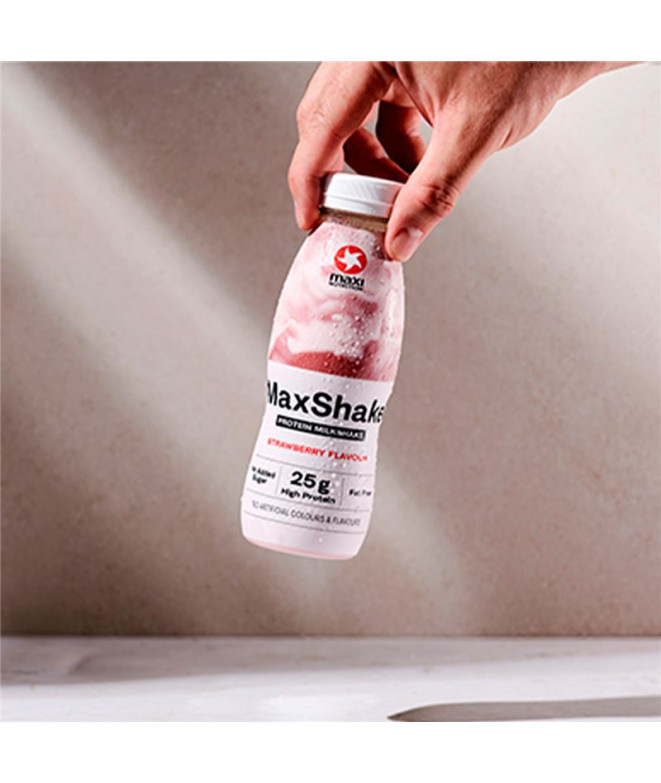 Bebida Max Nutrition Shake Protein Milkshake Strawberry, 330 ml
