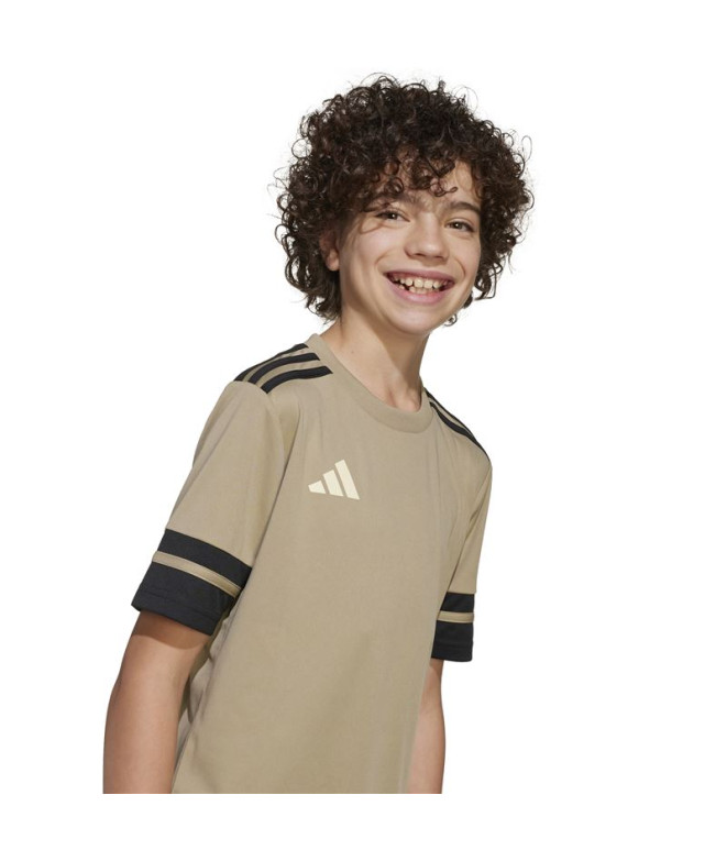 Camiseta de Fútbol adidas Squadra25 Jsy Infantil Carpal/Negro