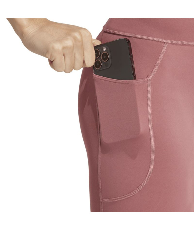 Mallas de Running Dailyrun 3S 7/8 Mujer Rosa