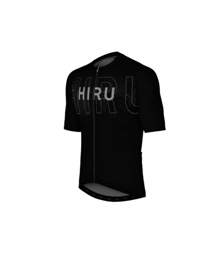 Maillot de Ciclismo Hyru Core Jersey Hombre Negro | Atmósfera Sport