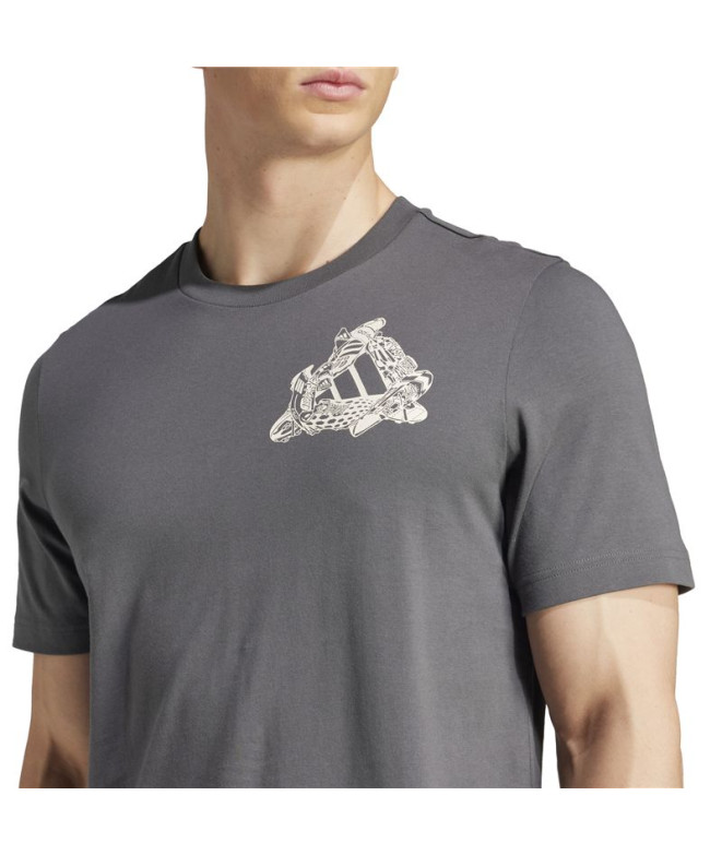 Camiseta de Fútbol adidas Fun Kicks G Hombre Gris