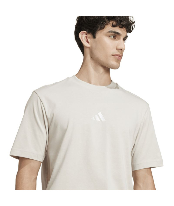 Camiseta adidas Sl Sj Hombre Azul/Blanco | Atmósfera Sport