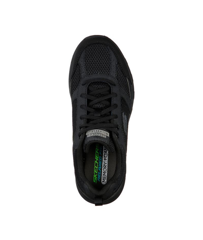 Zapatillas Skechers Oak Canyon-Verketta Hombre Negro