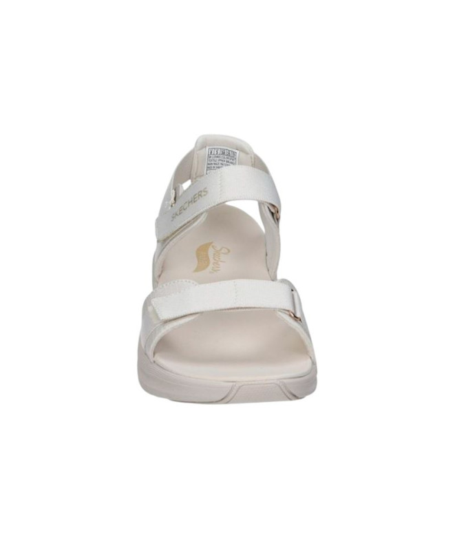 Sandalias Skechers Arch Fit 2,0 - Go-Ge Mujer Off Blanco Webbing ...