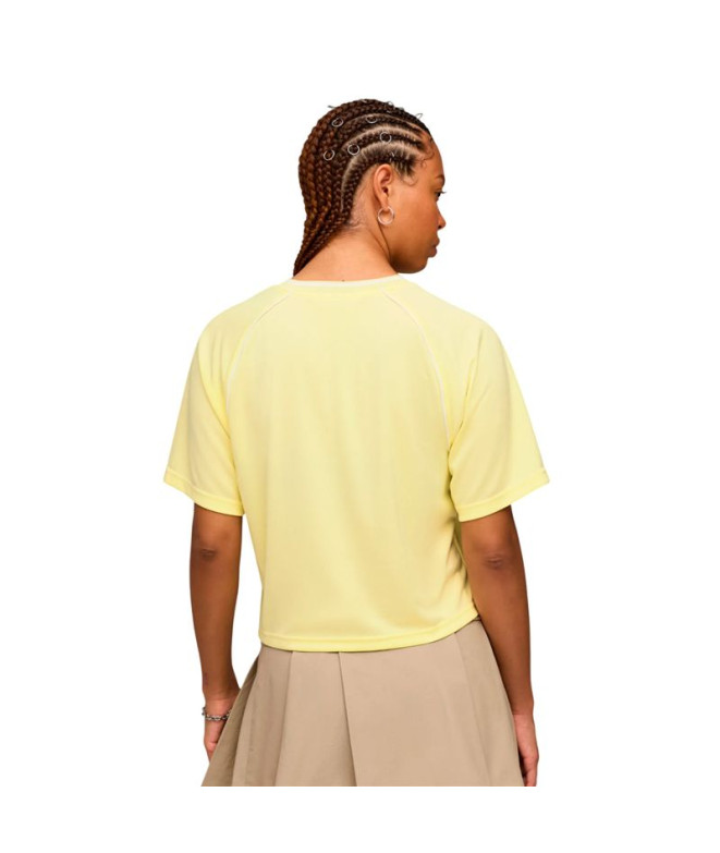 Camiseta Puma Essentials Relaxed Cropped Gold Moon Mujer | Atmósfera Sport