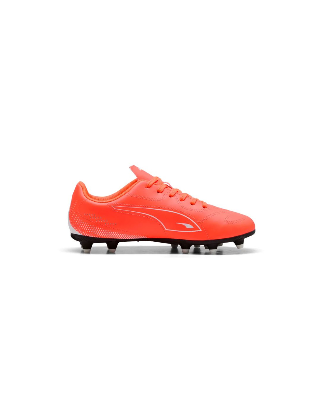 Botas de fútbol Puma Vitoria II Fg/Ag Infantil Glowing Rojo/Blanco ...