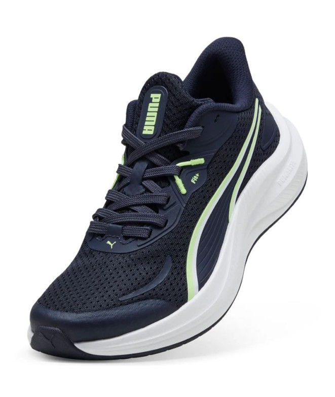 Zapatillas Puma Skyrocket Lite 2 Infantil New Azul Marino/Blanco ...
