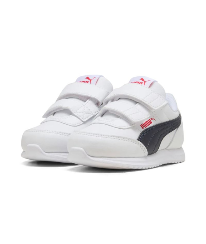 Zapatillas Puma R78 Lightwind S Infantl Blanco/Azul Marino | Atmósfera ...