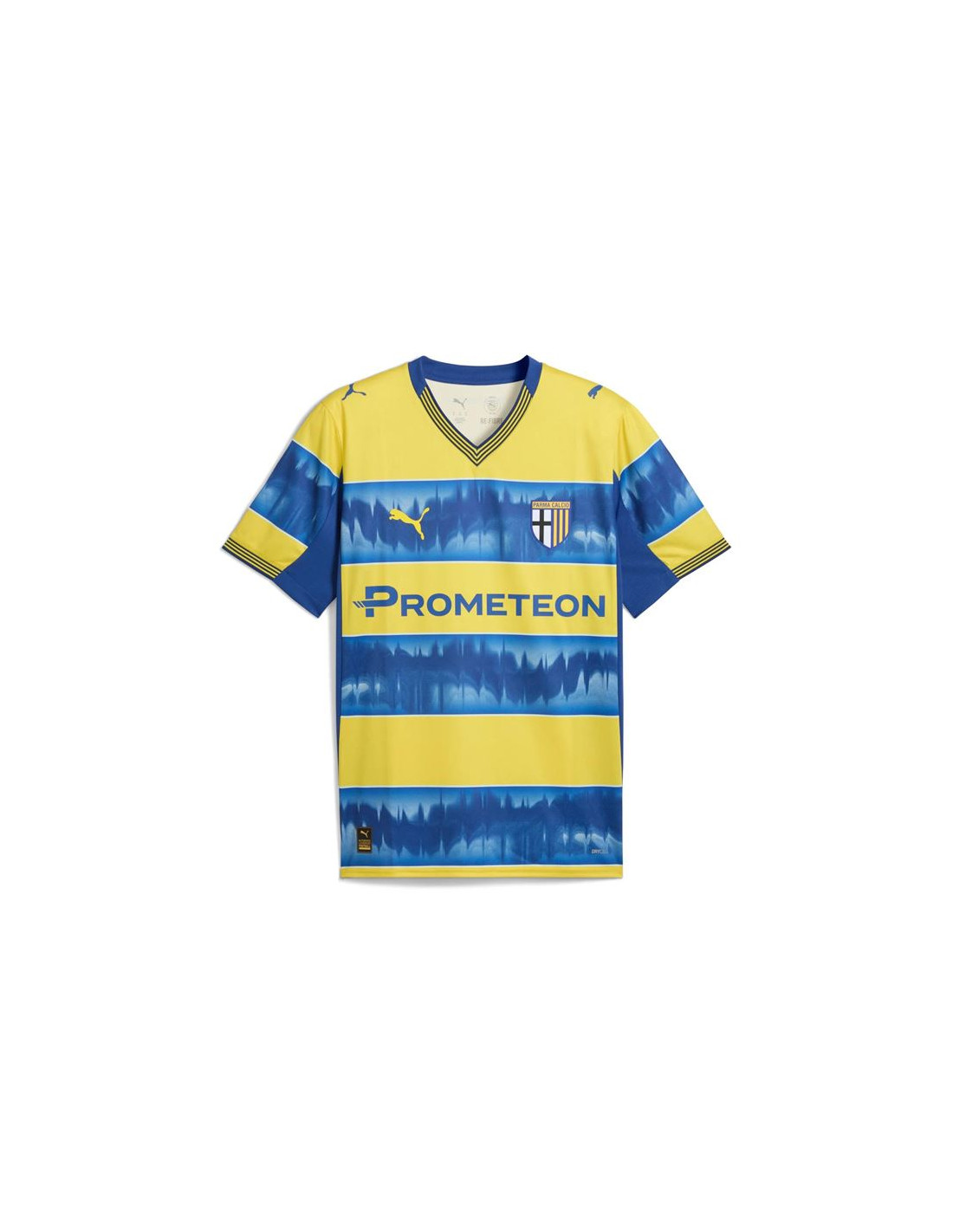 Camiseta de Fútbol Puma Parma Calcio Away Je Faster Yellow Hombre ...