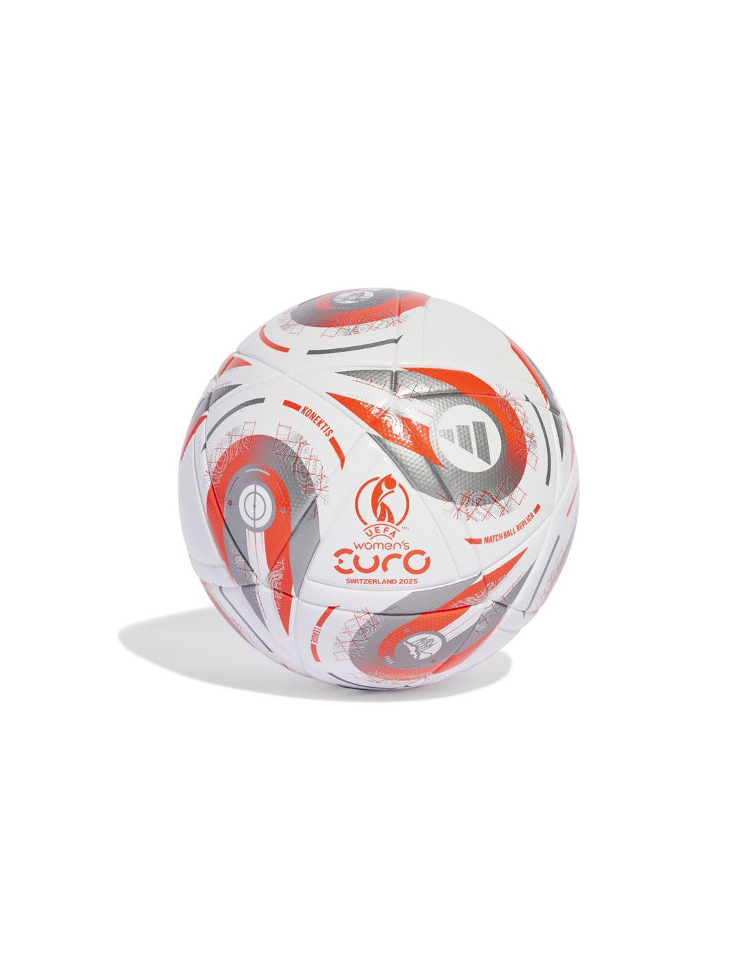 Balón de Fútbol adidas Euro25 Lge F Blanco | Atmósfera Sport
