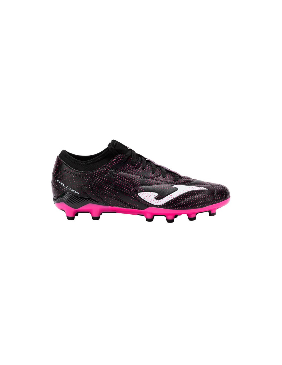 Botas de fútbol Joma Evolution 2501 Negro Fucsia Artificial Grass ...