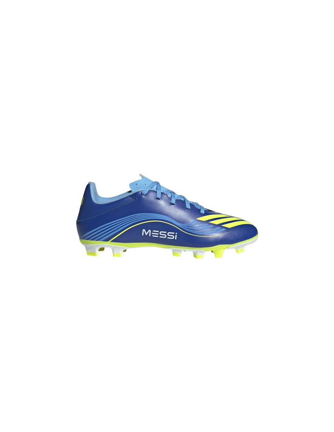Botas de Fútbol adidas F50 Messi Club Fg/Mg Azul | Atmósfera Sport