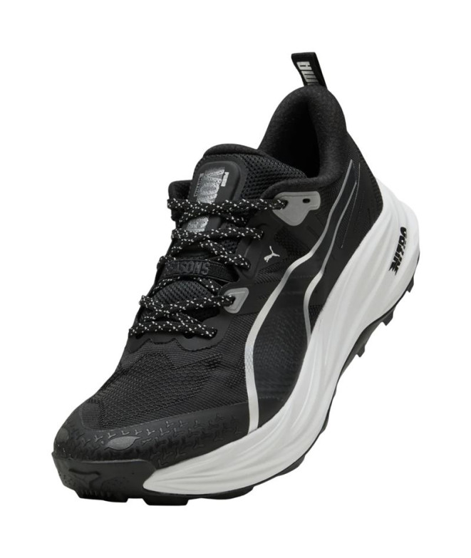 Sapatilhas de Running Puma Voyage Nitro 4, Preto- Prata, Homem ...