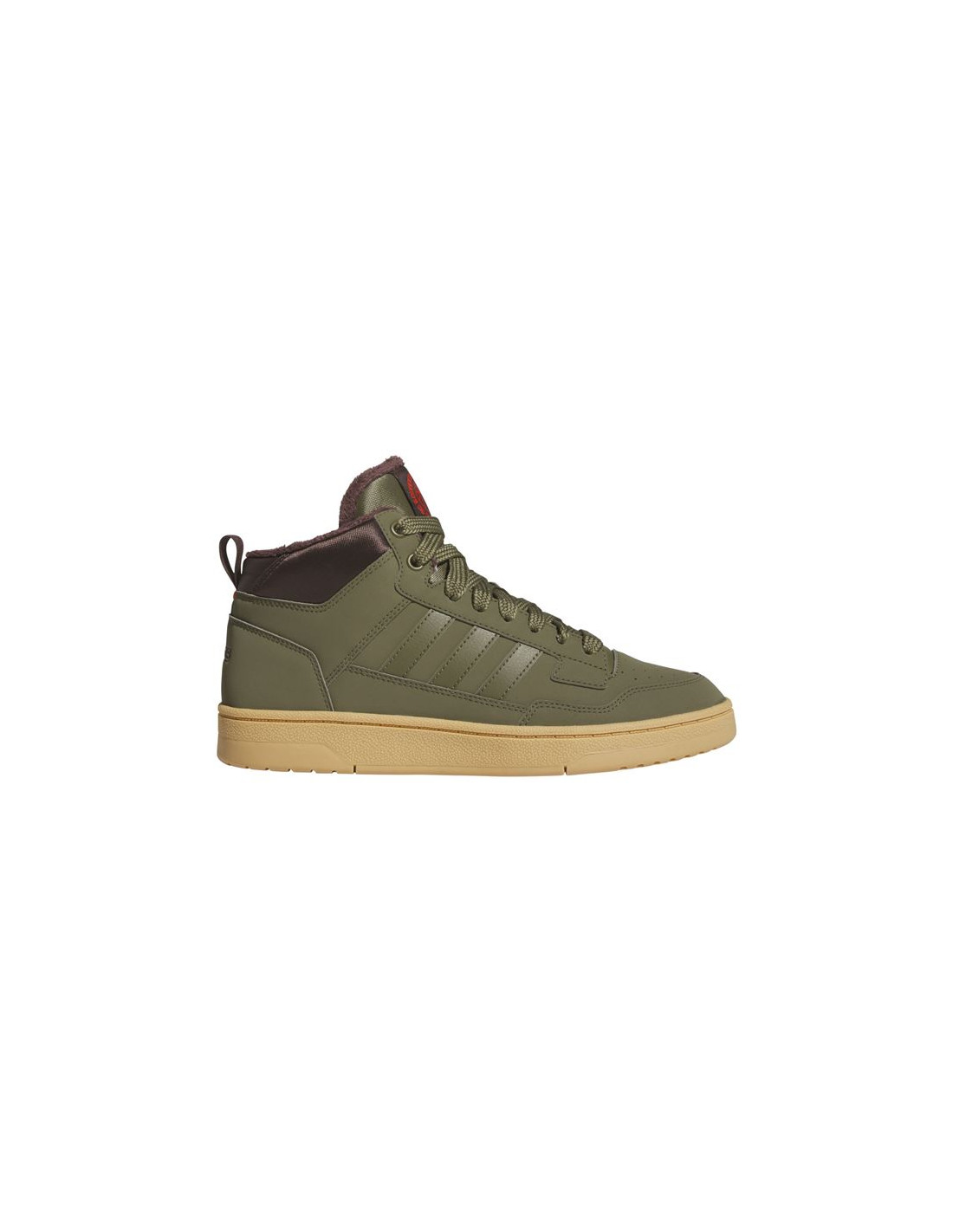 Sapatilhas adidas Rapid Court Mid Winterized Verde Oliva | Atmósfera Sport