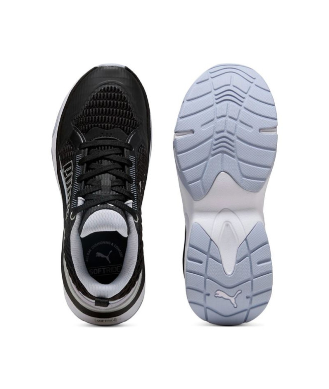 Zapatillas de Running Puma Softride Divine Meta, Black Cool, Mujer ...