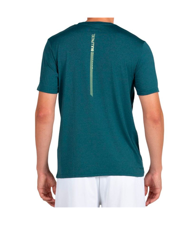 Camiseta de pádel Bullpadel Lande 153 Hombre Verde Oscuro Vigore ...