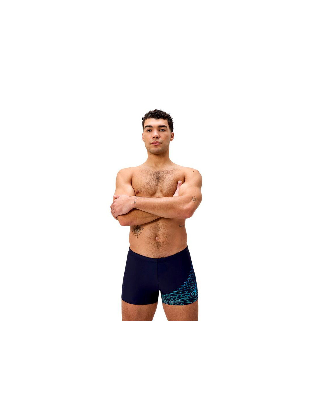 Bañador Speedo Medley Logo Aquashort Hombre Azul Marino/Azul ...