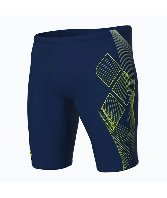 Bañador Arena Sea Water Swim Hombre Azul Oscuro/Lila | Atmósfera Sport