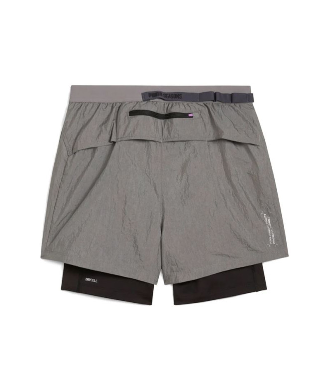 Pantalón de Running Puma M Seasons Trail Running Hombre Cast Iron ...