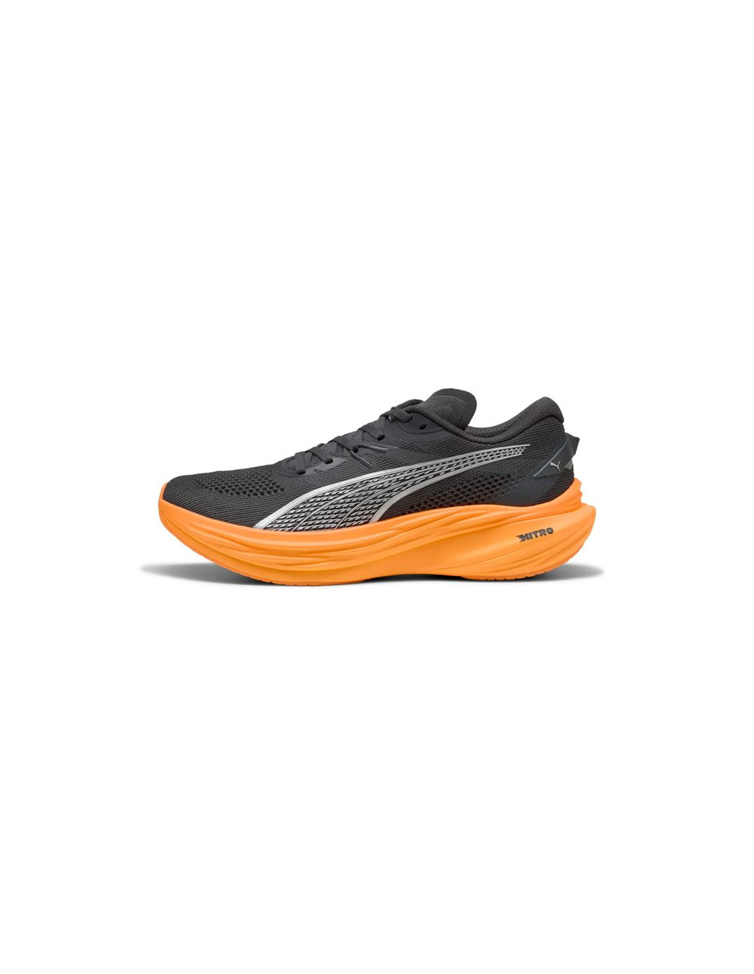 Sapatilhas de Running Puma Deviate Nitro 3 Homem Cinza/Laranja ...