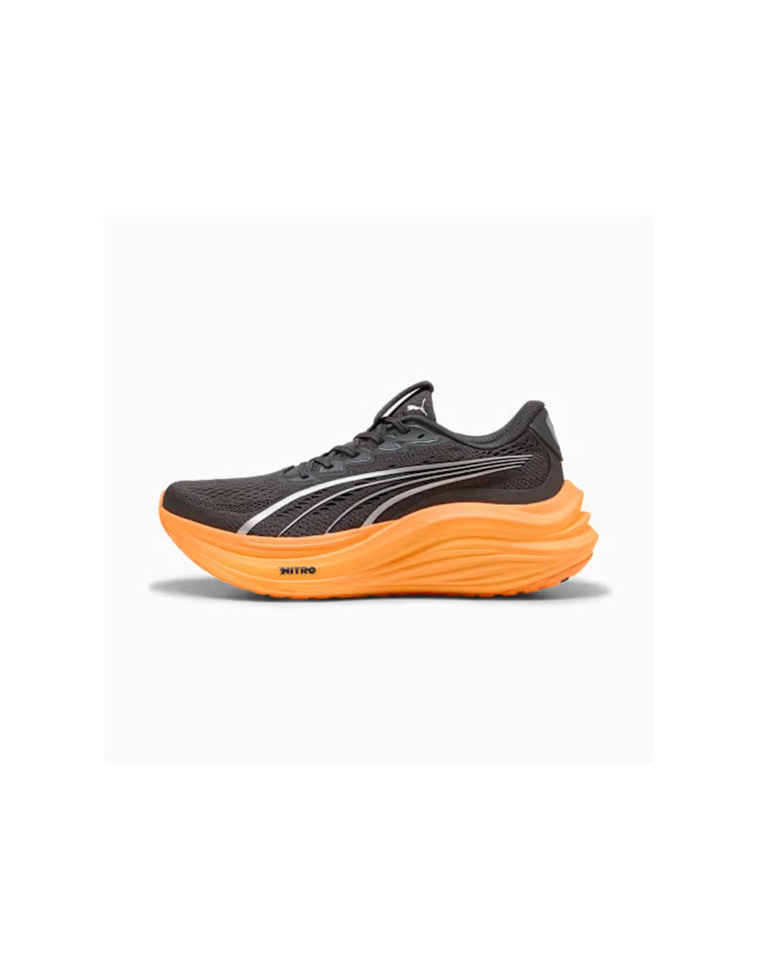 Sapatilhas de Running Puma Magmax Nitro Homem Cinza Escuro/Laranja ...