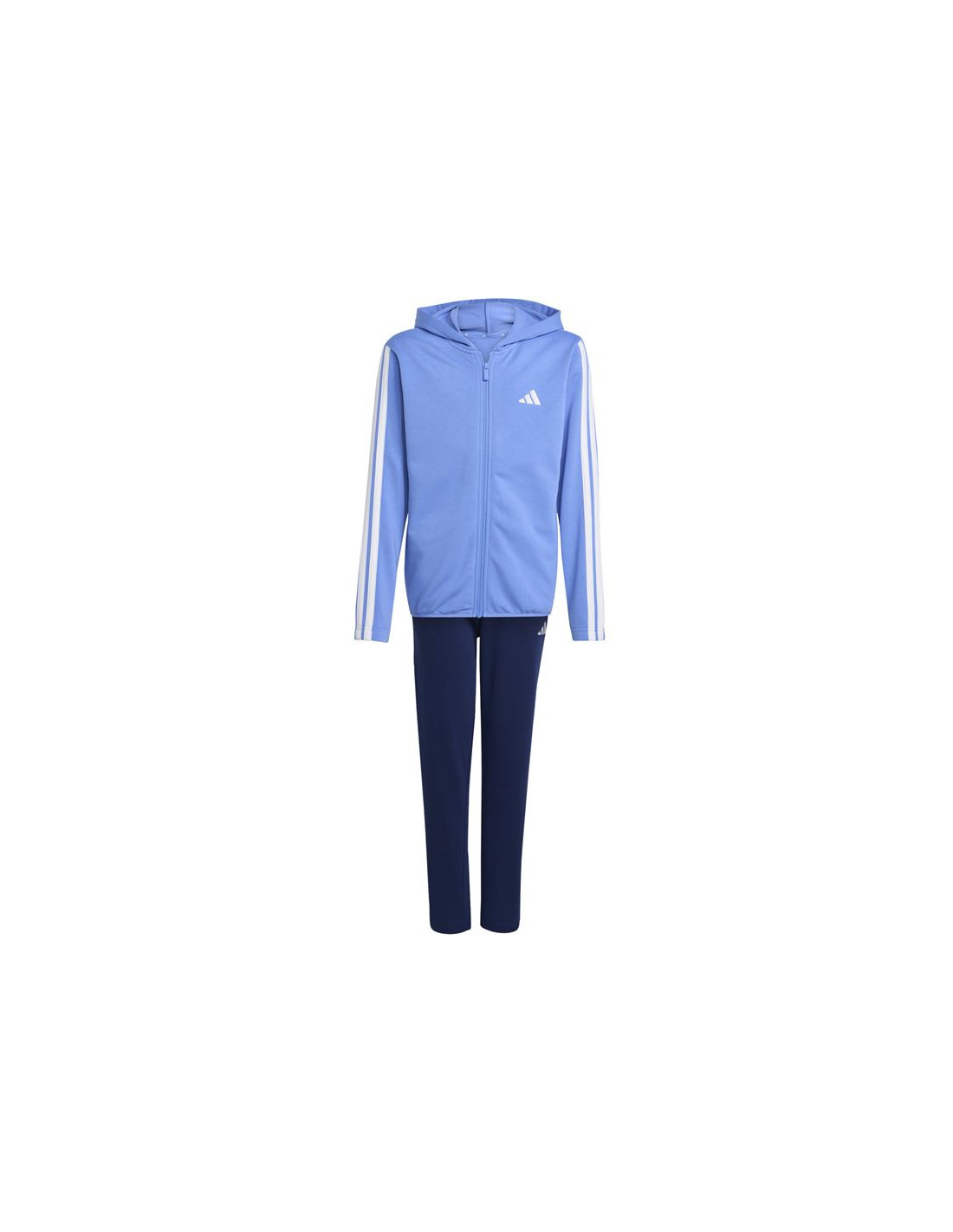 Fato de treino adidas 3Bandas Ft Infantil Azul | Atmósfera Sport