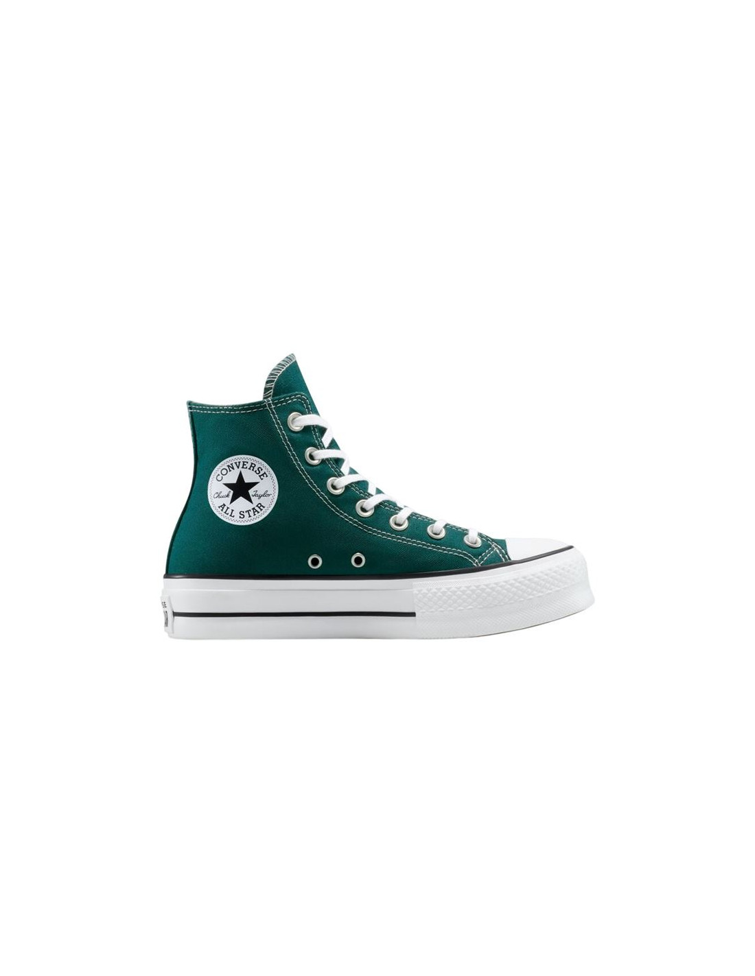 Botas Converse Chuck Taylor All Star Lift Platform High Top Mujer Verde ...