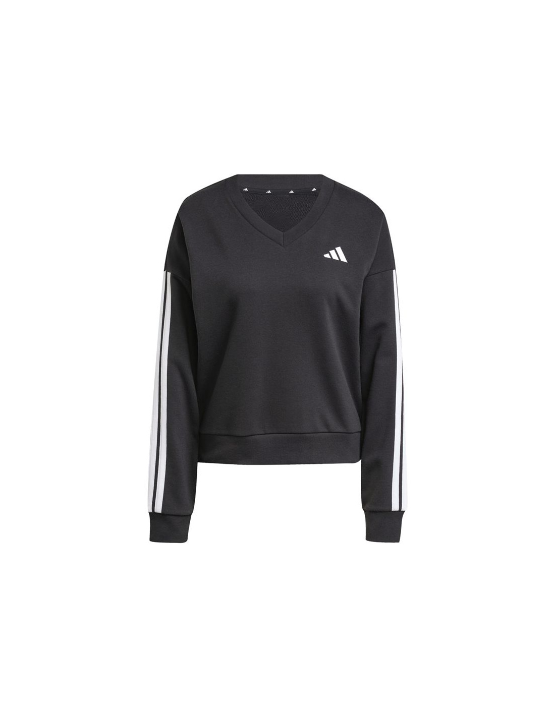 Moletom adidas 3 Bandas Ft Vn Swt Mulher Negro/Branco | Atmósfera Sport