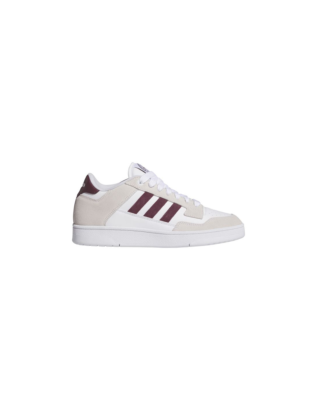 Zapatillas adidas Rapid Court Low Negro/Granate/Negro | Atmósfera Sport